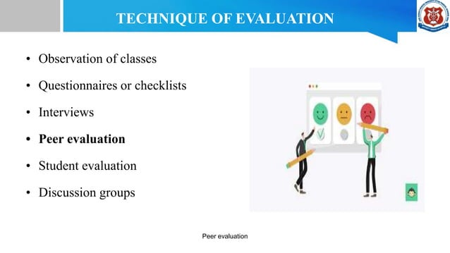 PEER EVALUATION NURSING EDUCATION .pptx