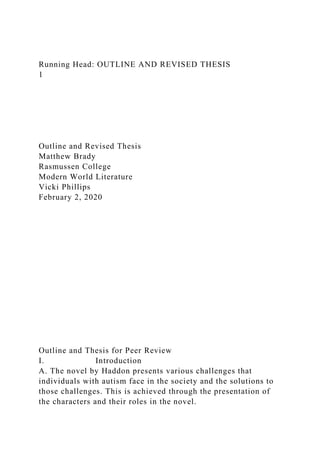 Peer Feedback Rubric for Literary Analysis OutlineInstructions .docx