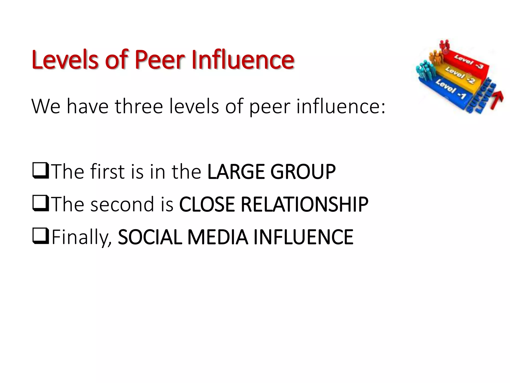 Peer influence | PPTX