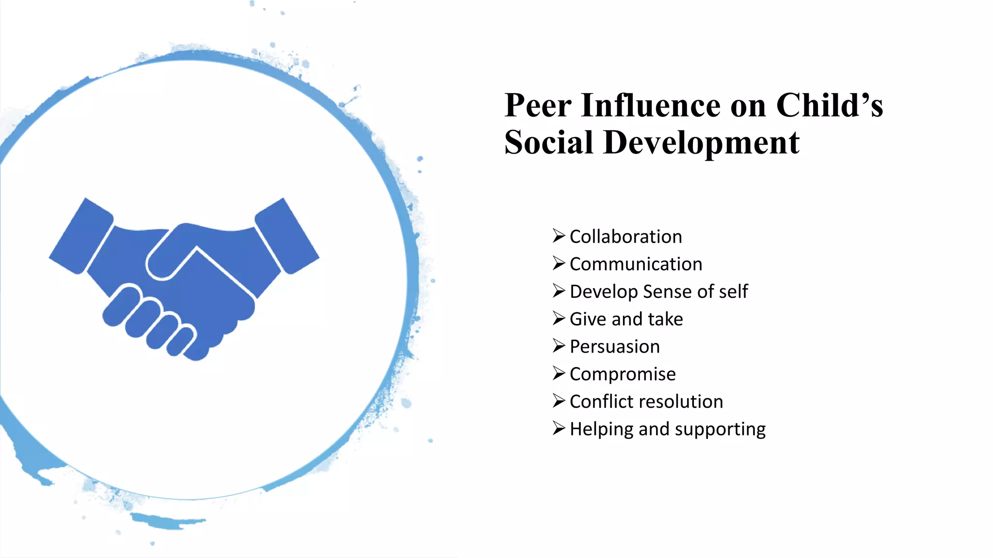 Peer influence on child development | PPT