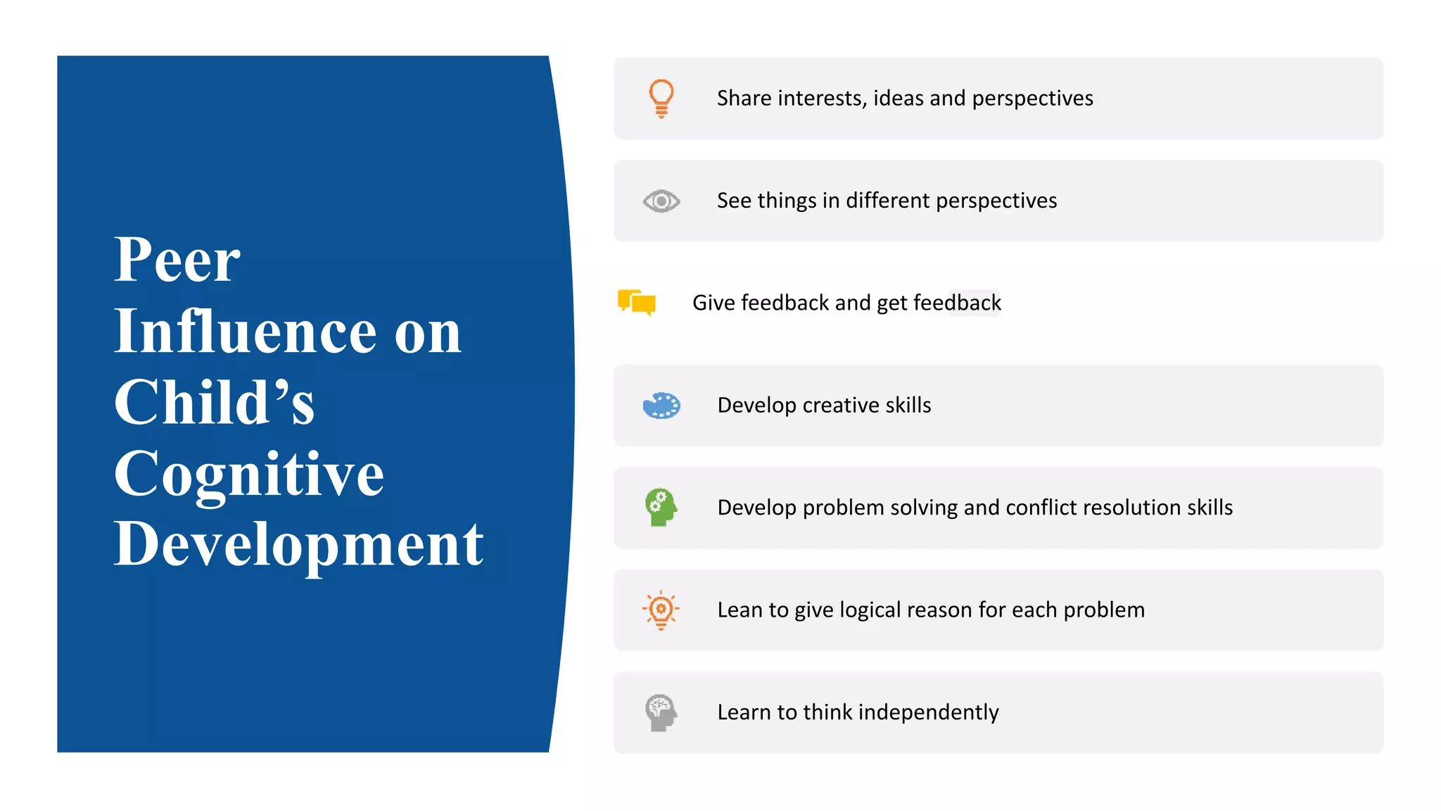 Peer influence on child development | PPT