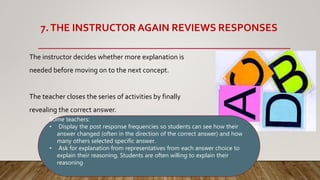 Peer instruction method | PPT | Free Download