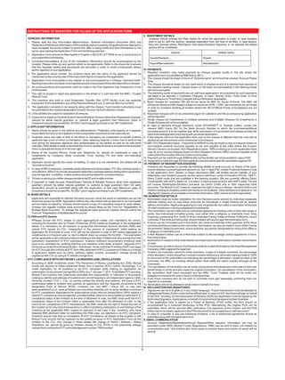 Peerless mutual fund common application form with kim | PDF