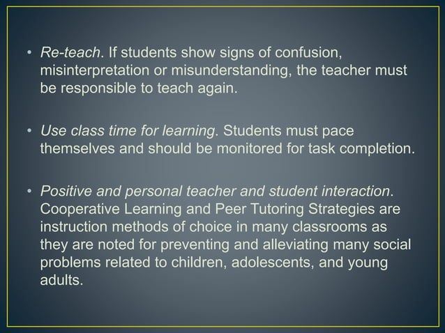 Peer Mediated Learning | PPTX | Special Education | Education
