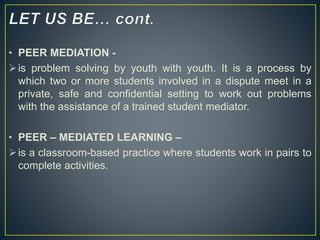 Peer Mediated Learning | PPTX