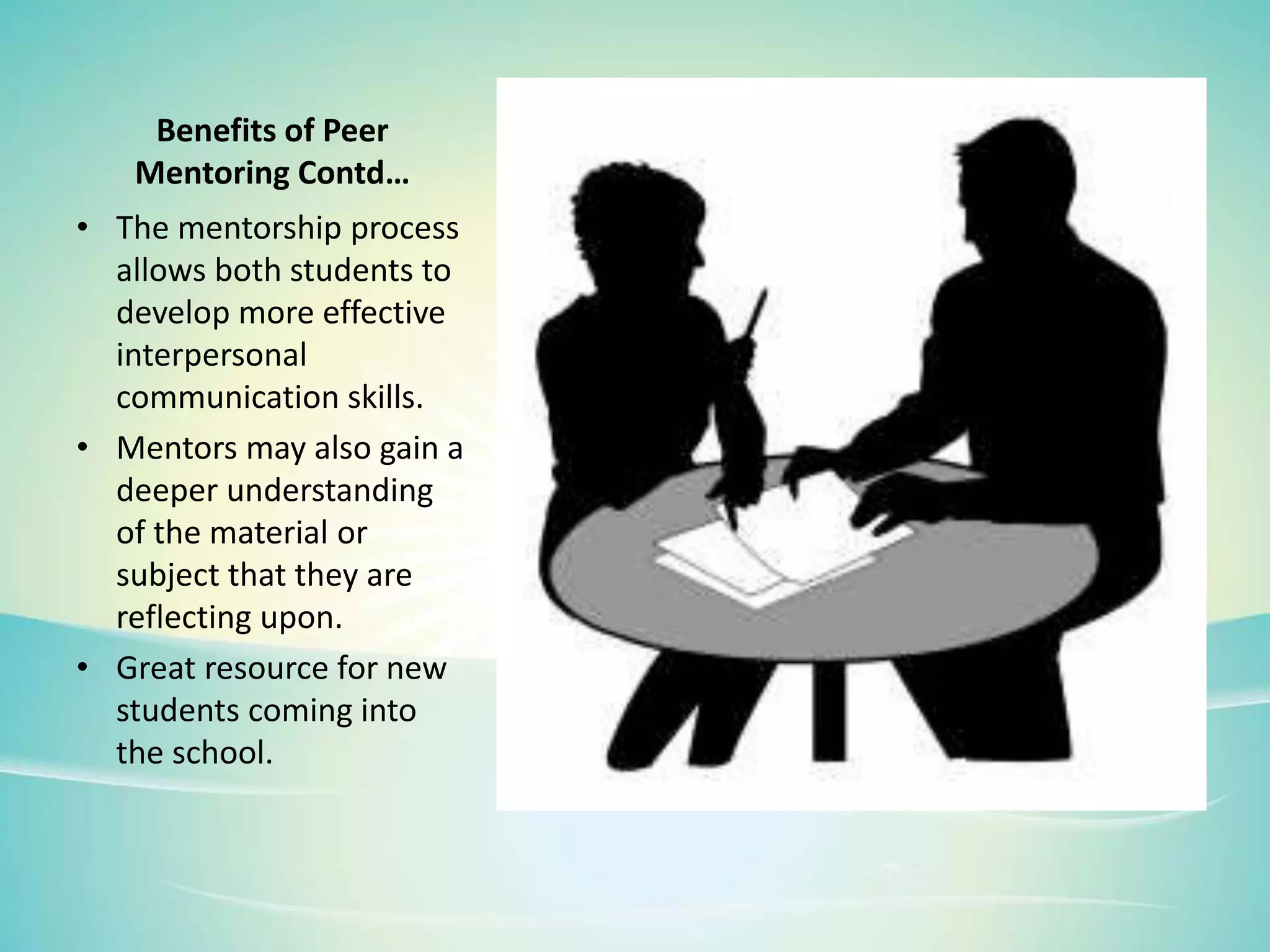 Peer mentoring | PPTX