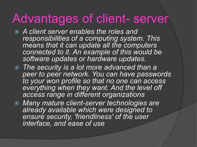 Peer to peer | PPTX | Computer Networking | Computing