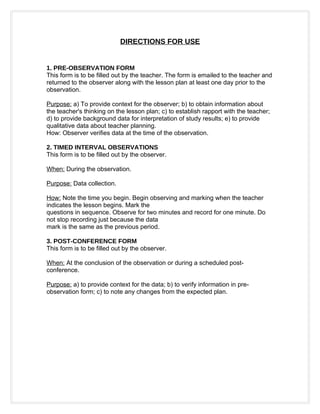 Peer observation | DOC