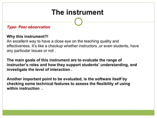 Peer observation | PPT