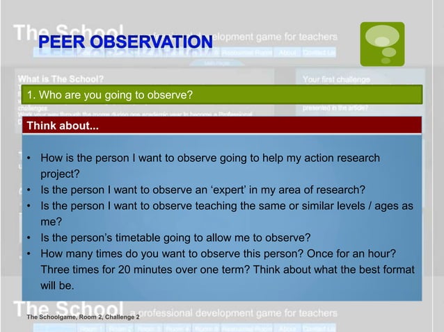 Peer observation | PPT