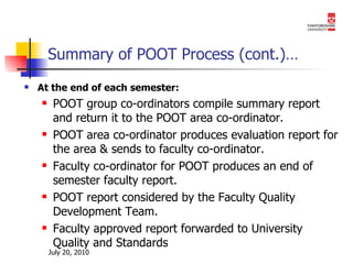 Peer observation of teaching | PPT