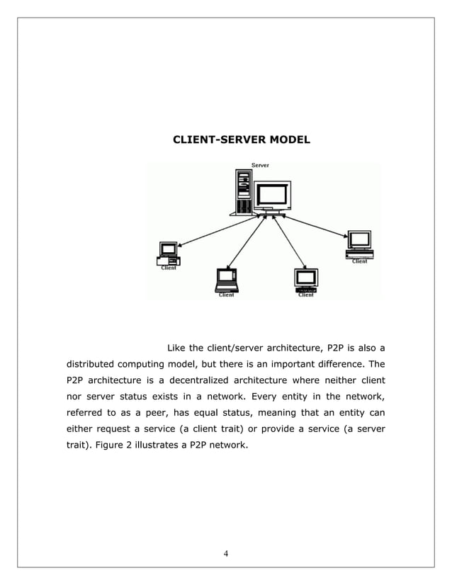 Peer peer messaging system (synopsis) | PDF