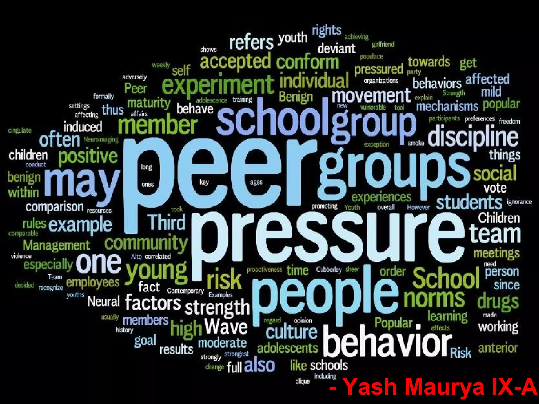 Peer pressure | PPT