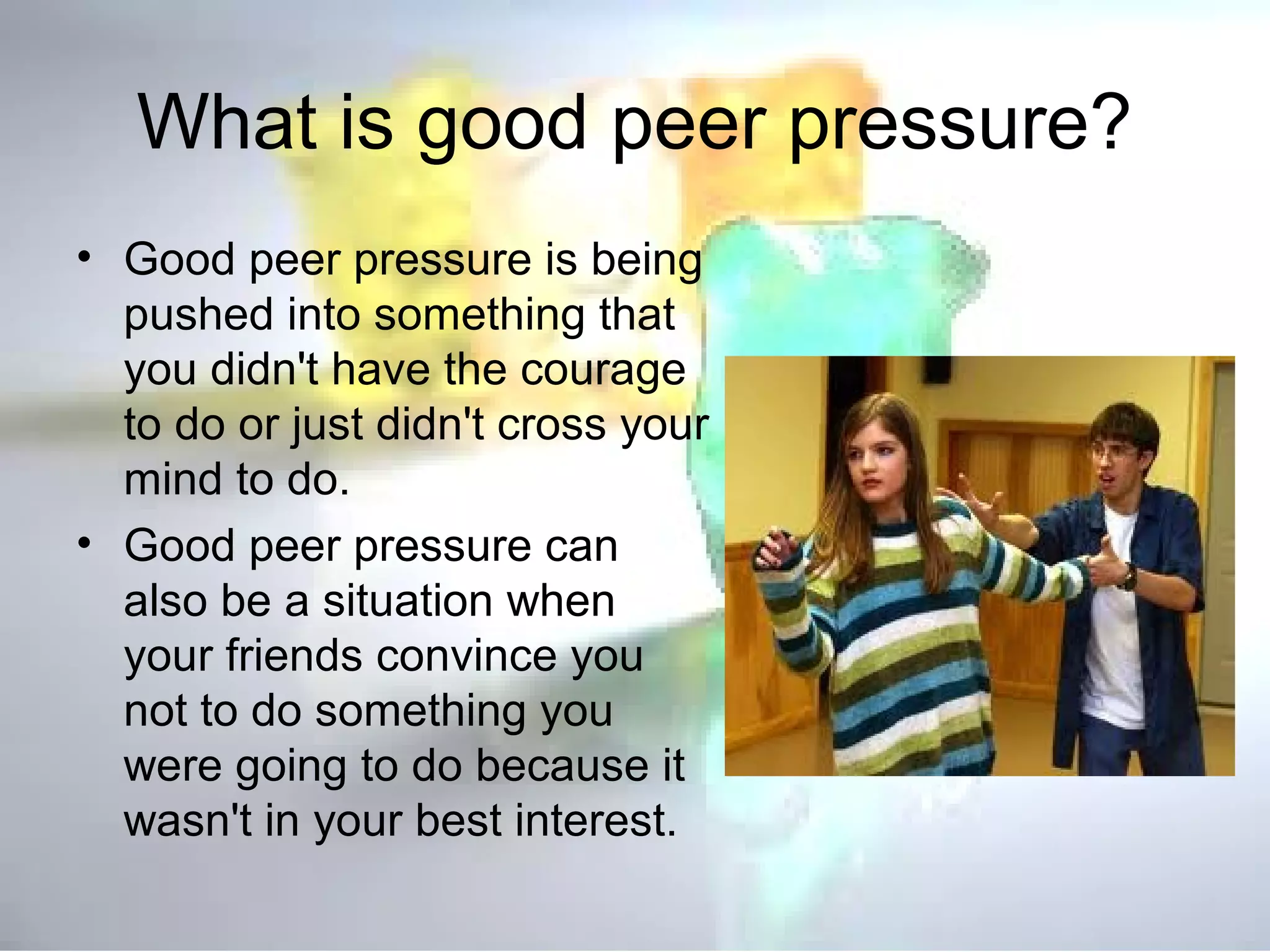 Peer pressure | PPT