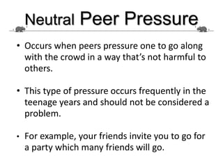 Peer Pressure Smoking Scenarios