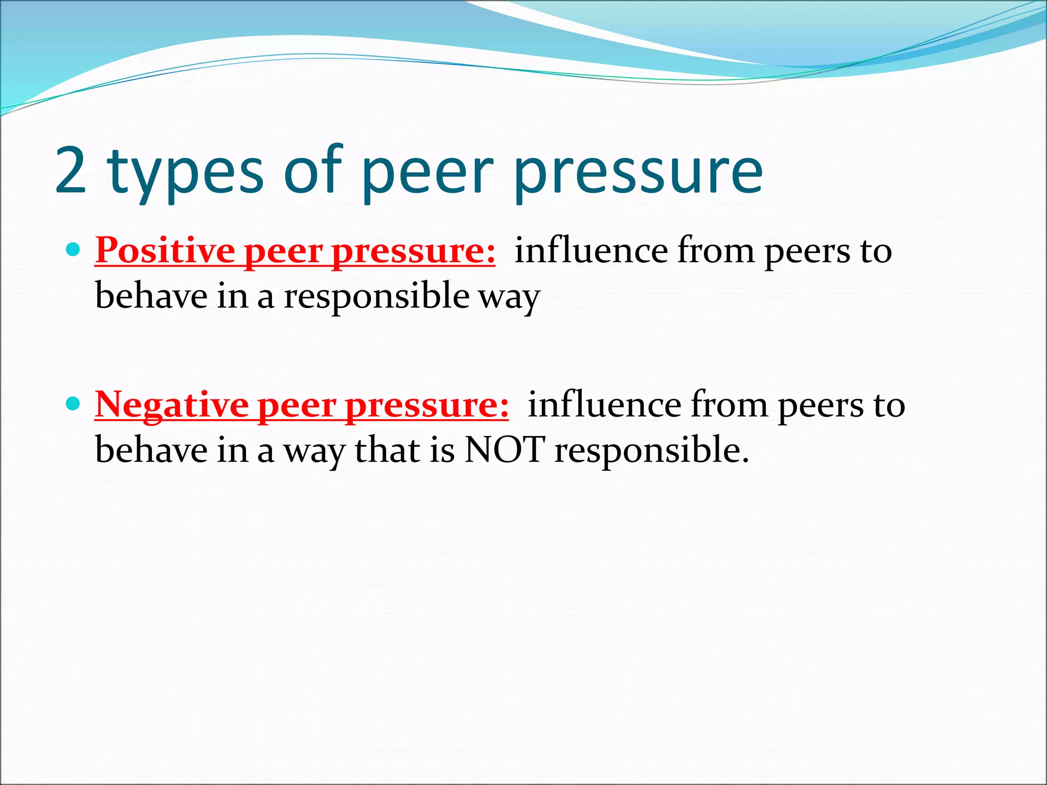 Peer pressure | PPT