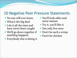 Peer pressure | PPT