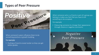 PEER PRESSURE.pptx | Parenting | Family and Relationships