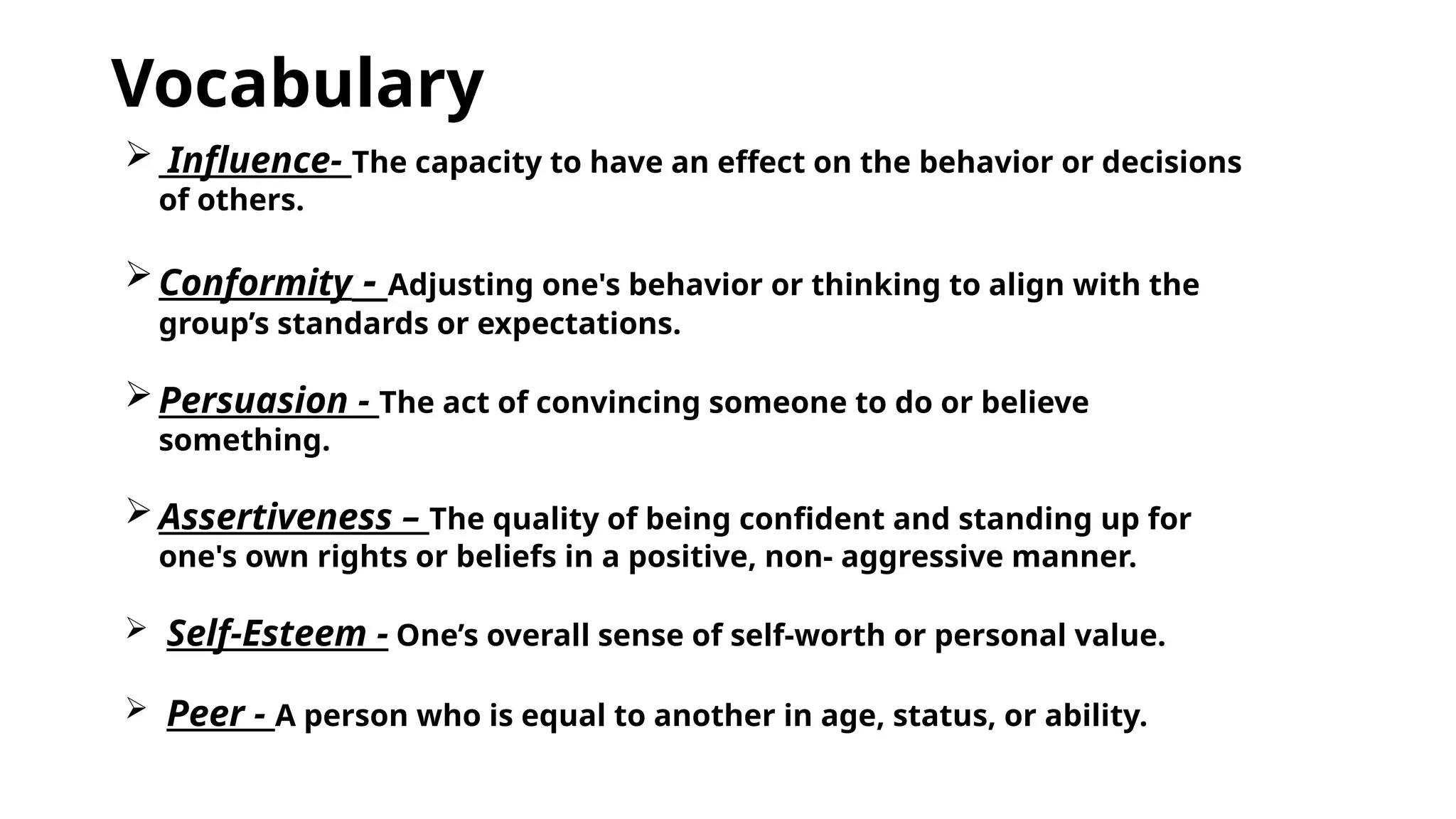 Peer Pressure And Effect School Students | PPTX