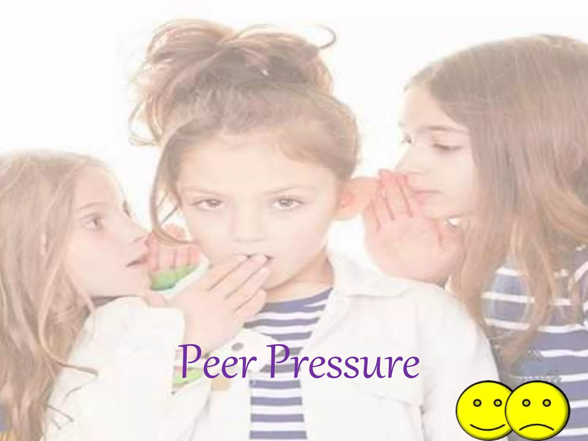 Peer pressure & its effects | PPTX