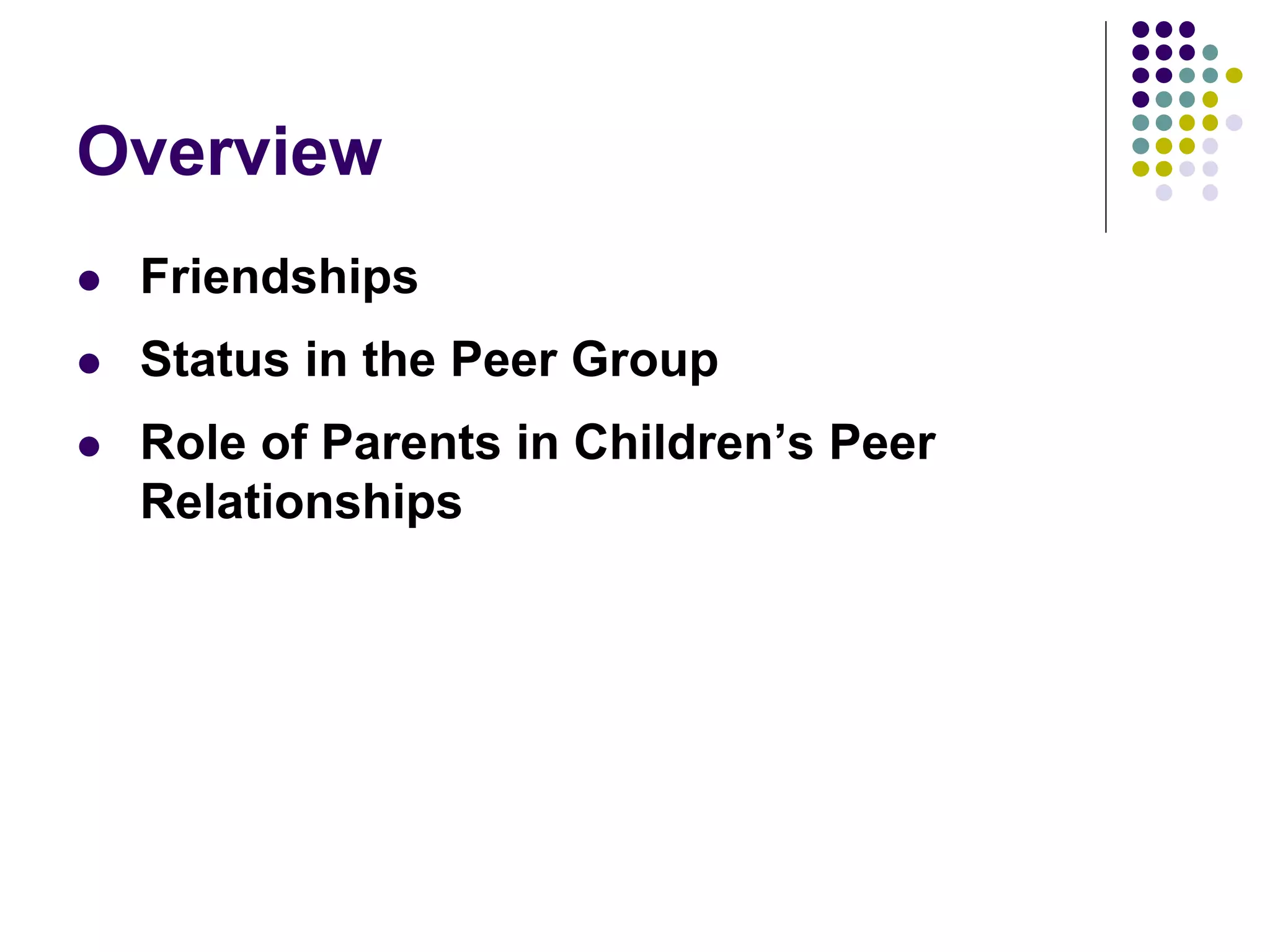 Peer Relationships.ppt