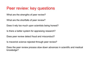 Peer Review | PPTX