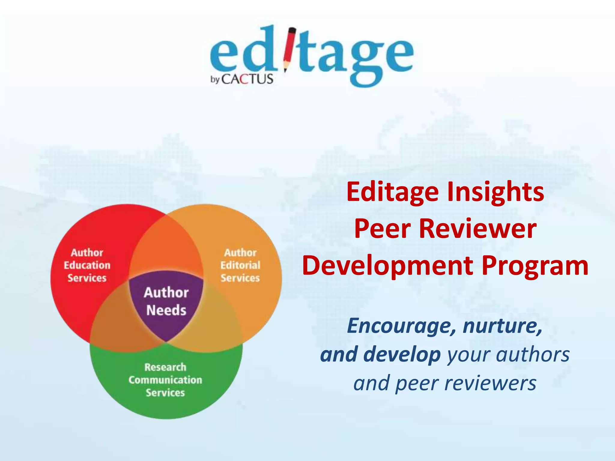 Peer reviewer training evaluation_ April 2018.ppsx