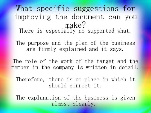 Peer review exercise 1 | PPT