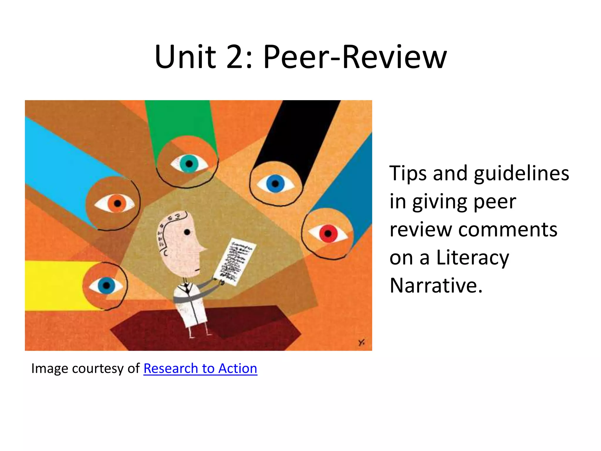 Peer Review Power Point | PPT