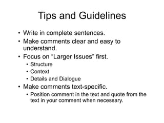 Peer Review Power Point | PPT