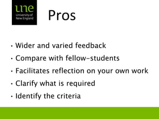 Peer review presentation | PPT