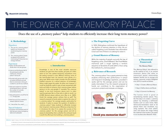 PEERS poster examples from Research Methods 2 | PDF