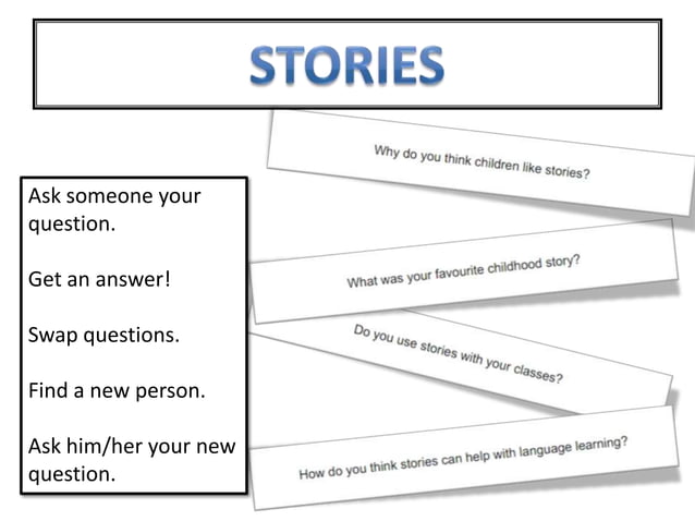 PEER Workshop Using Stories | PPTX