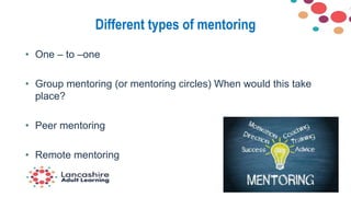 Peer support and mentoring live session 1 | PPTX