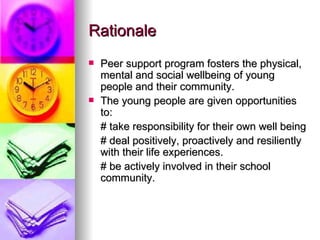 Peer support powerpoint | PPT