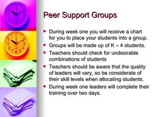 Peer support powerpoint | PPT