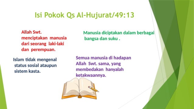 ppt pear teaching PAI QS AL-HUJURAT AYAT 13 | PPTX