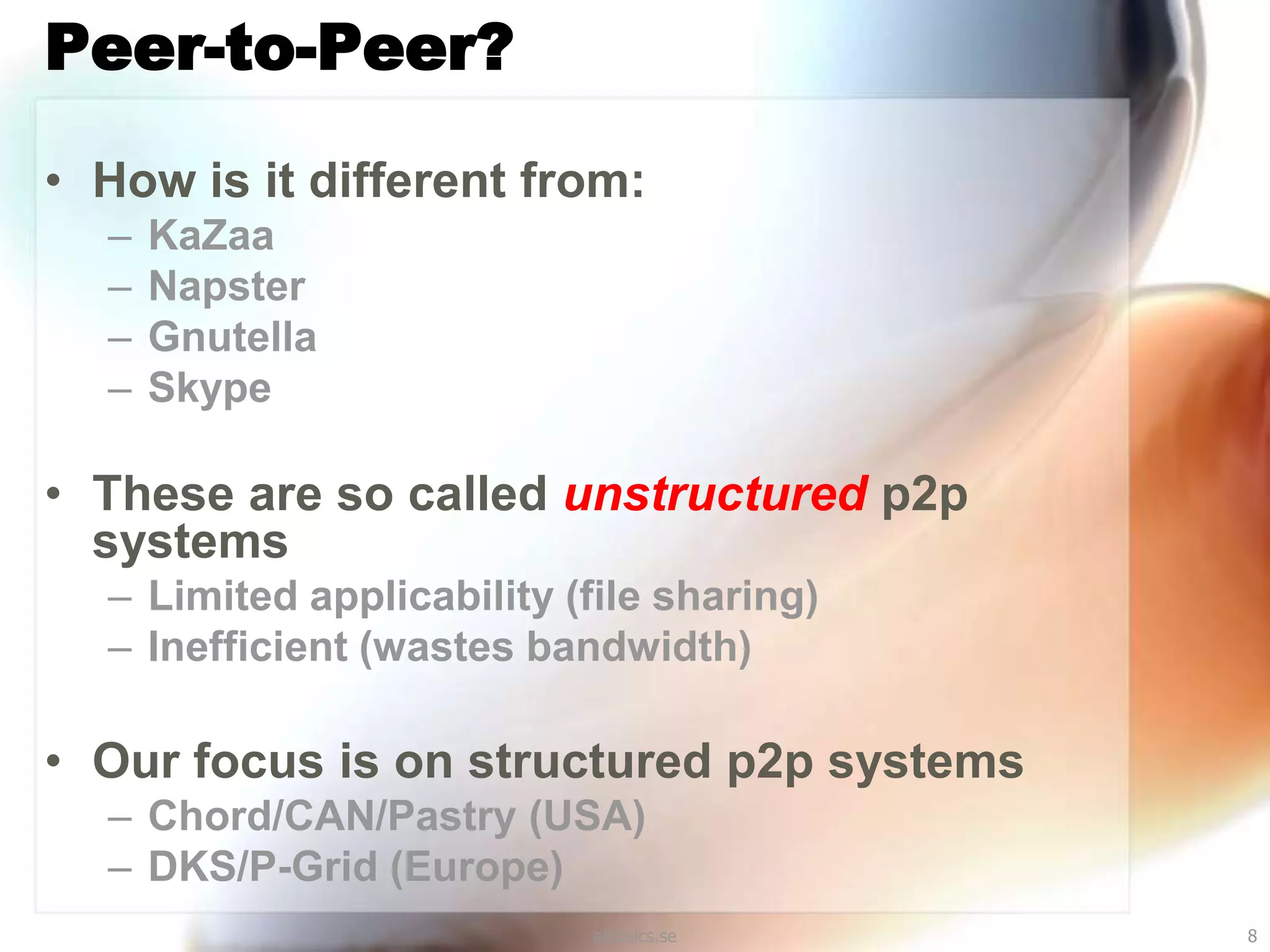 Peer to peer | PPT
