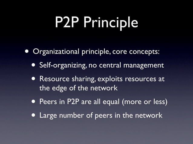 Peer-to-Peer Systems | PDF | Computer Networking | Computing