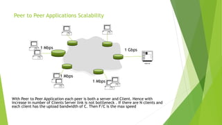 Peer to peer applications | PPTX | Computer Software and Applications | Computing
