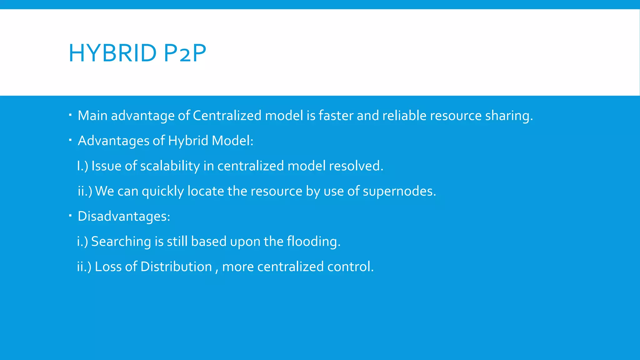 Peer to peer data management | PPTX