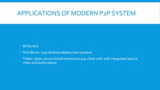 Peer to peer data management | PPTX
