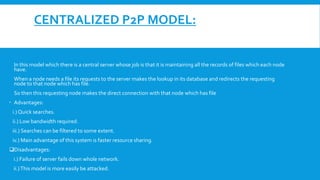 Peer to peer data management | PPTX