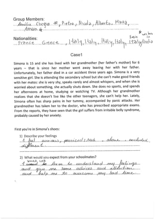 Peer to peer english activities | PDF