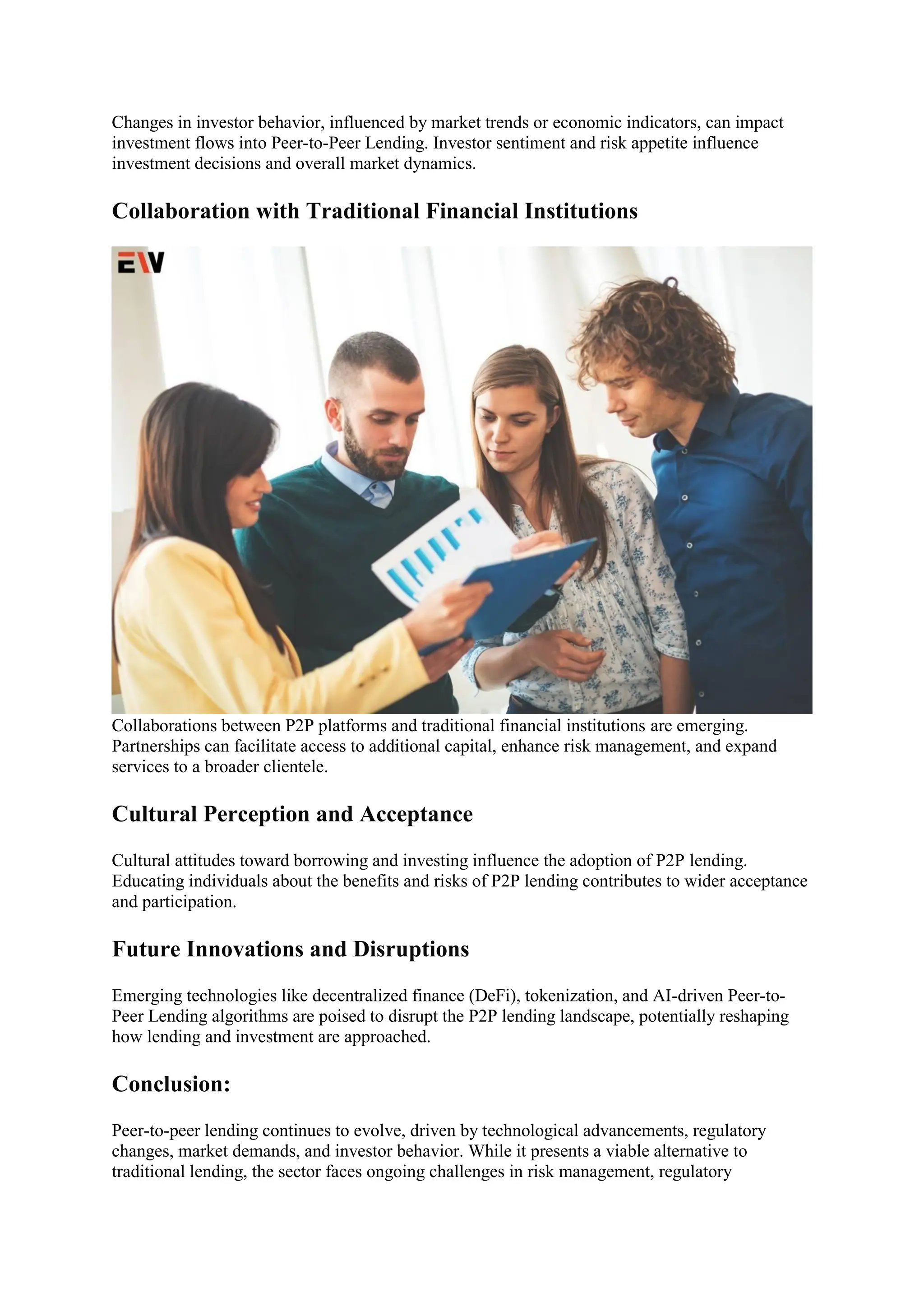 Peer-to-Peer Lending: How It Works, Advantages & Risks | Enterprise ...