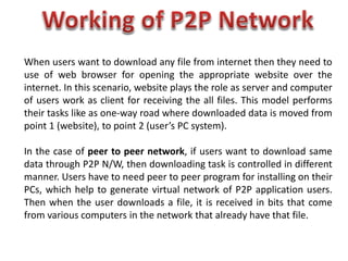 Peer to Peer Network with its Architecture, Types, and Examples!! | PPTX