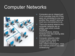 Peer To Peer Networking | PPTX