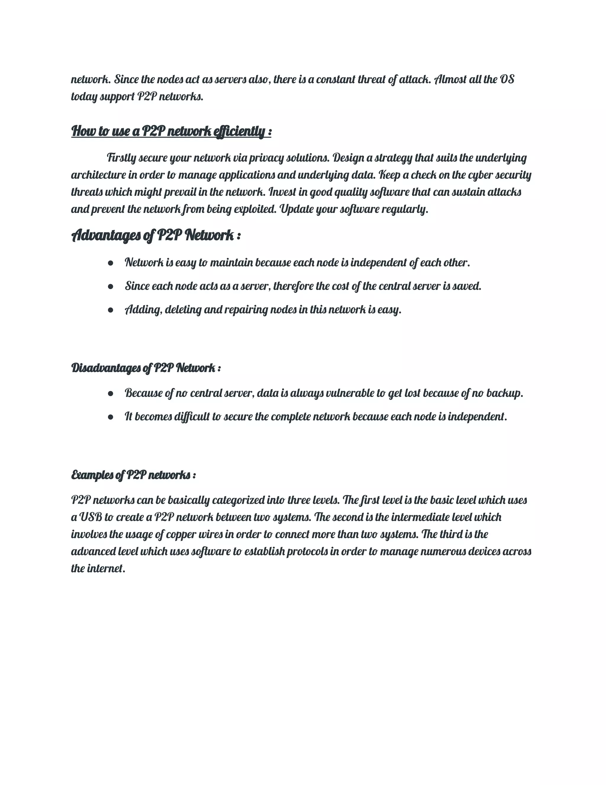 Peer to peer (p2p) | PDF | Computer Networking | Computing