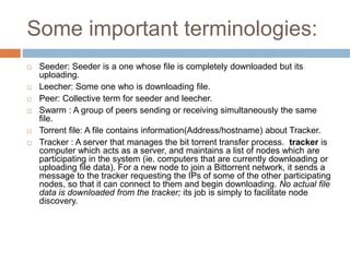 Peer to peer system | PPTX
