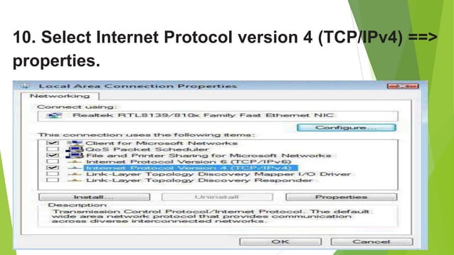 peertopeer windows7.pptx | Computer Networking | Computing